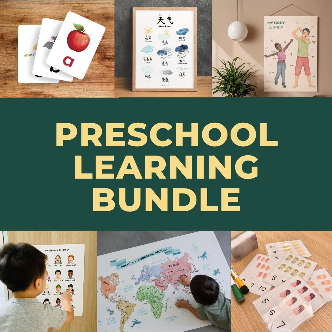 Bilingual Printables & Learning Posters – Little Lalang